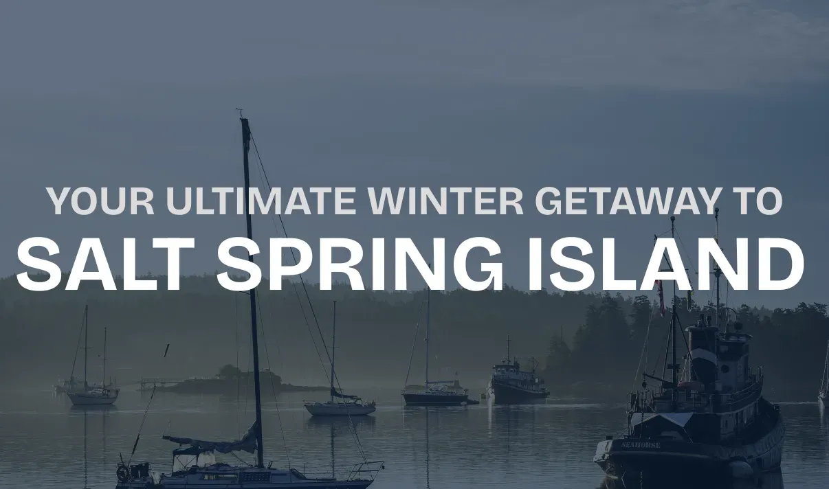 Harbour Air | Your Ultimate Winter Getaway to Salt Spring Island
